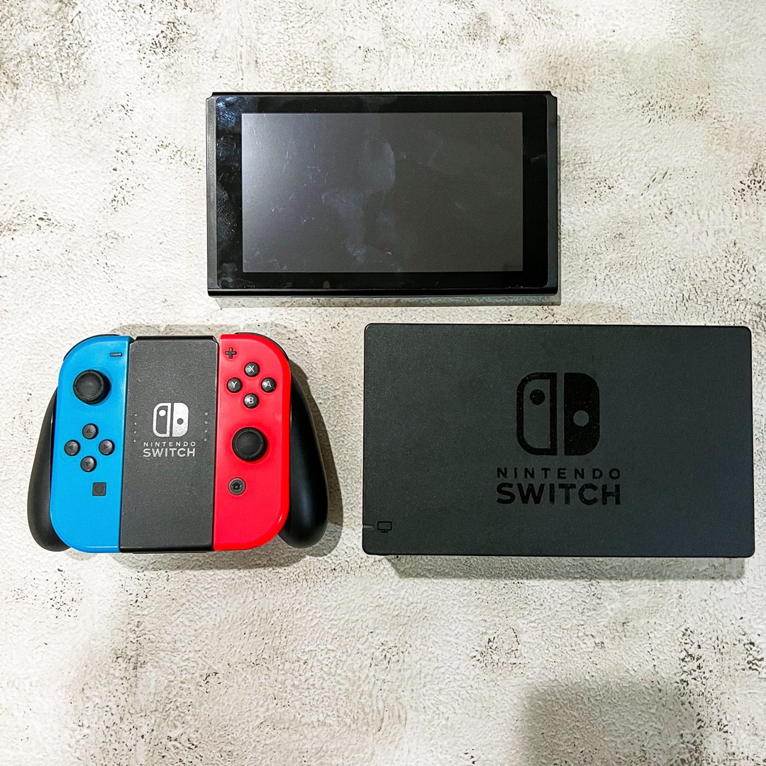 Nintendo Switch Non-Oled, Video Gaming, Video Game Consoles, Nintendo ...
