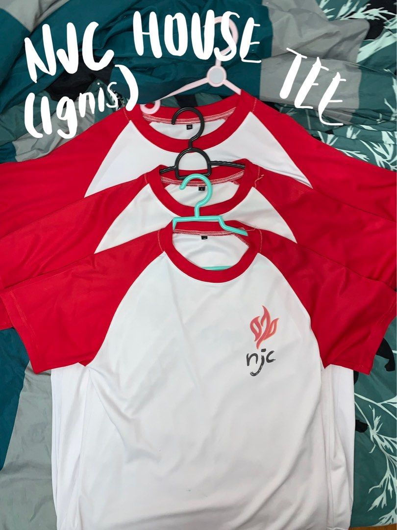 NJC House Tee (Ignis), Women's Fashion, Activewear on Carousell