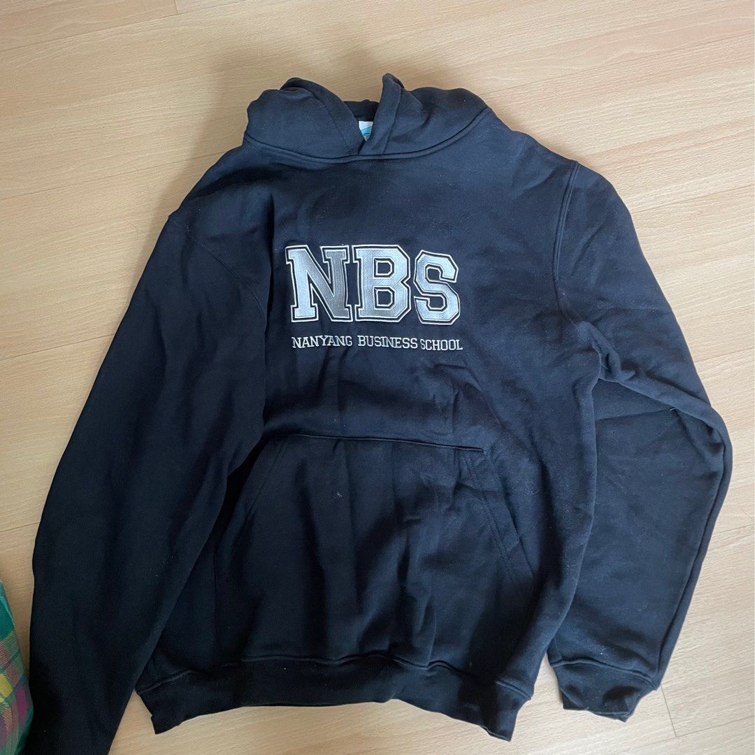 NTU NBS hoodie jacket in navy blue, Men's Fashion, Coats, Jackets and ...
