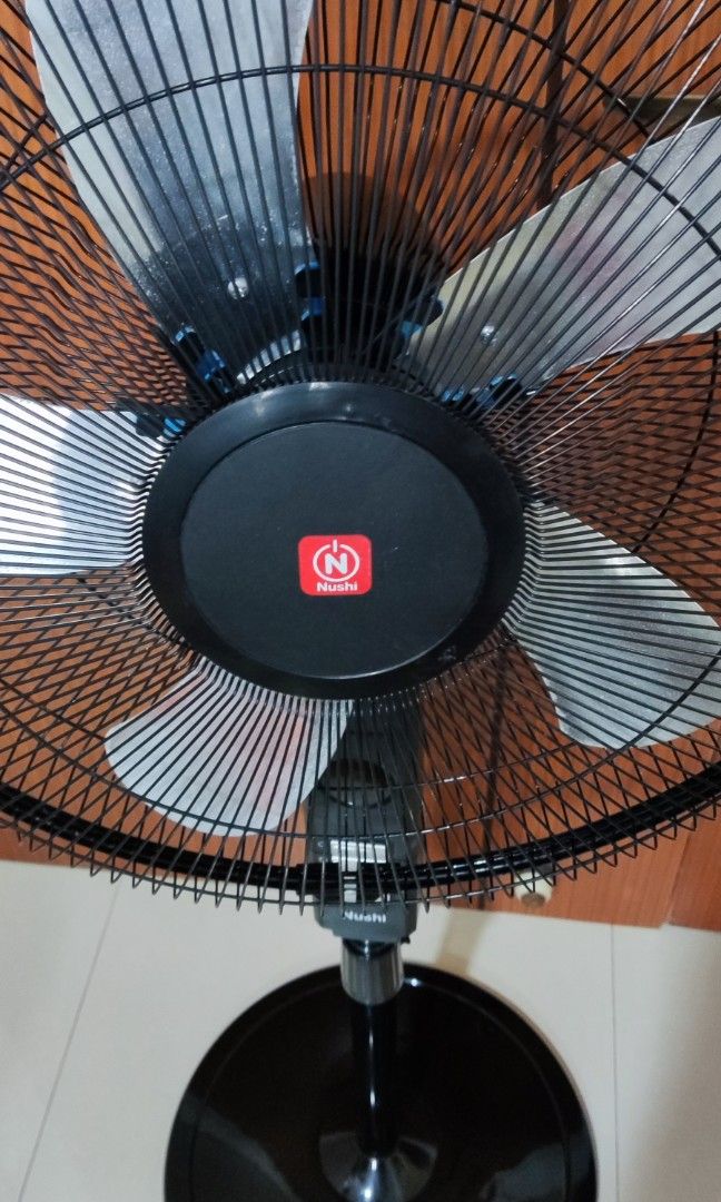 Nushi 18" stand fan, Furniture & Home Living, Lighting & Fans, Fans on ...