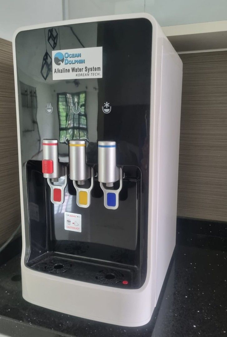 Ocean Dolphin Filter Water Dispenser With Hot, Warm & Cold Water For ...