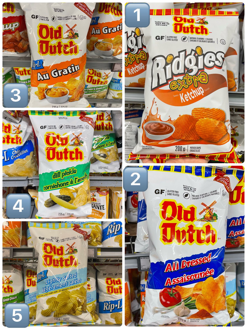 Old Dutch Old Potatos Chips, 嘢食 & 嘢飲, 包裝食物&即食食物 - Carousell