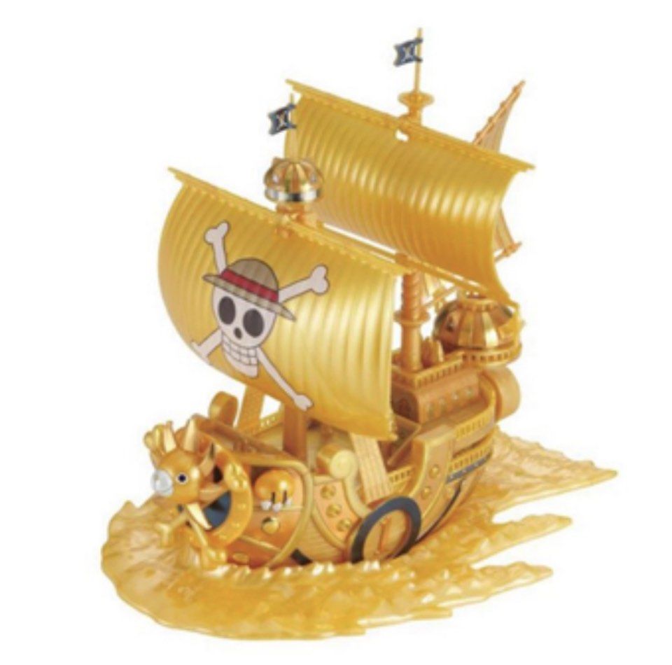 One Piece Film Gold Thousand Sunny Model (Gold Label), Hobbies & Toys ...