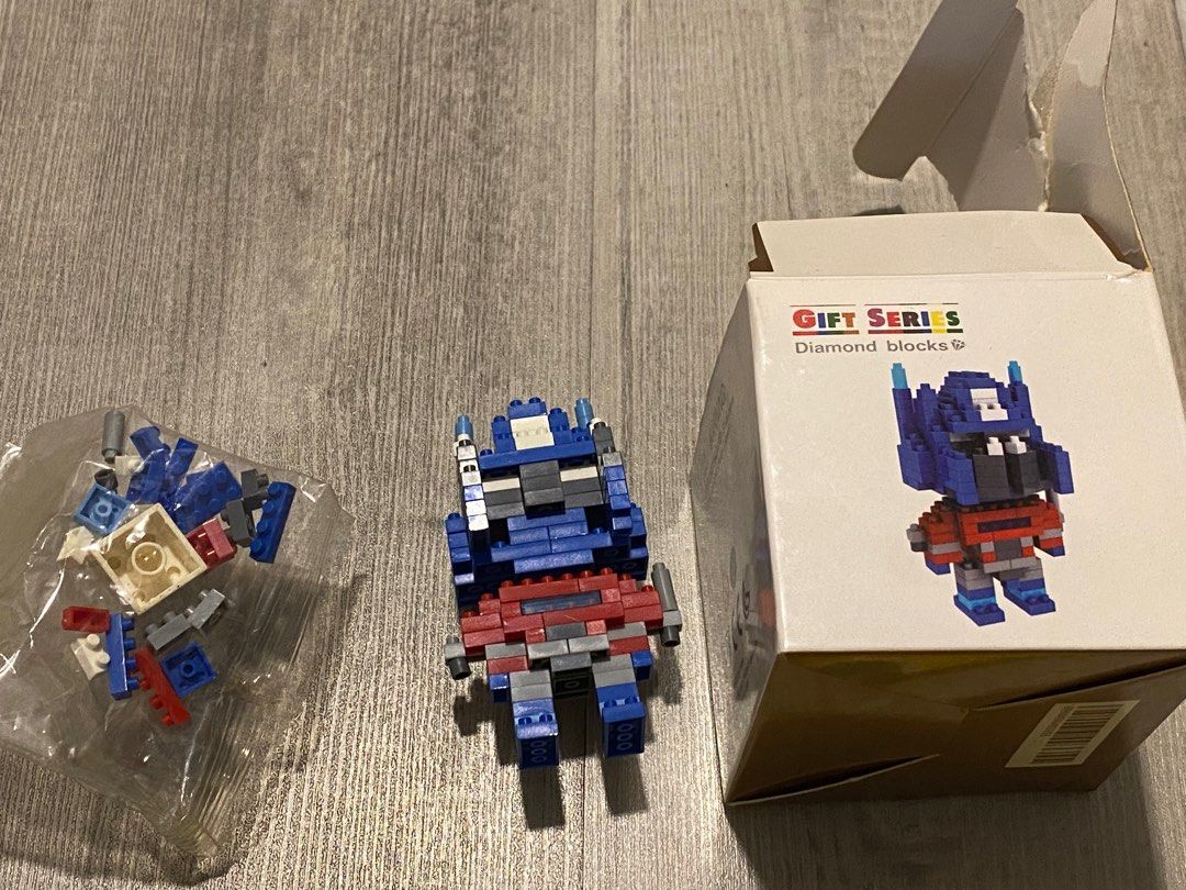 Optimus Prime mini blocks, Hobbies & Toys, Toys & Games on Carousell