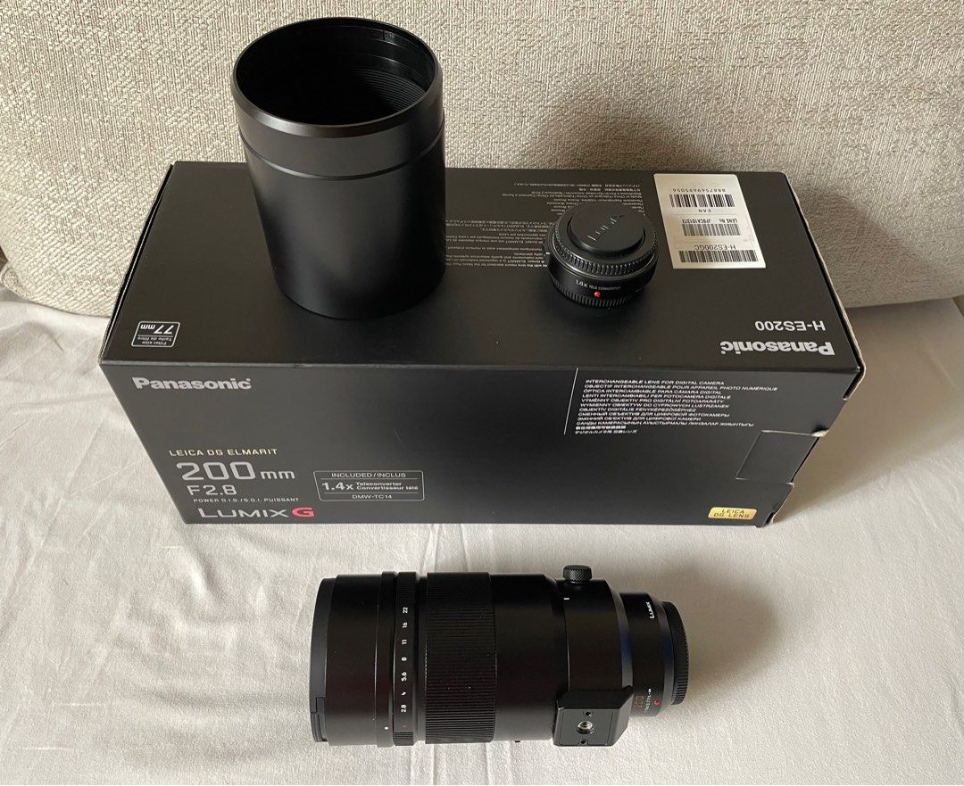 Panasonic Leica 200mm f2.8, Photography, Lens & Kits on Carousell