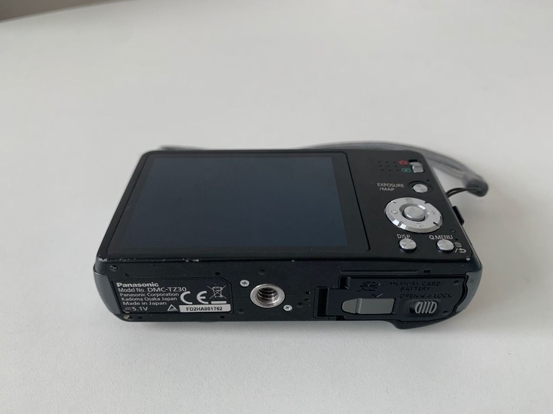 PANASONIC LUMIX DMC-TZ30 WITH GPS & TOUCH SCREEN FULLY WORKING 32GB ...