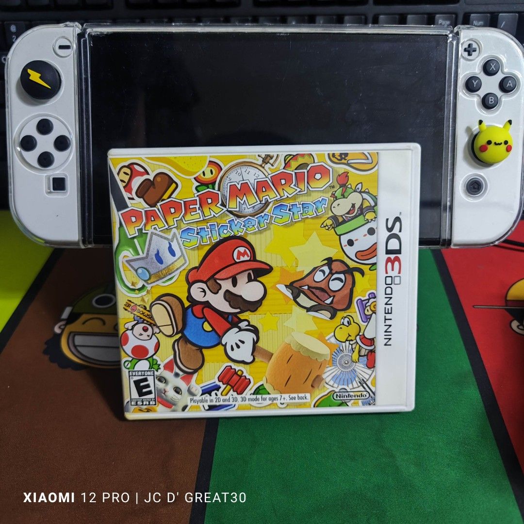 Paper mario stickers Star 3ds game, Video Gaming, Video Games, Nintendo ...
