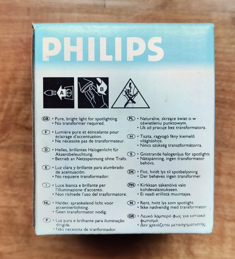 Philips Pro Halogen Flood light, Furniture & Home Living, Lighting ...