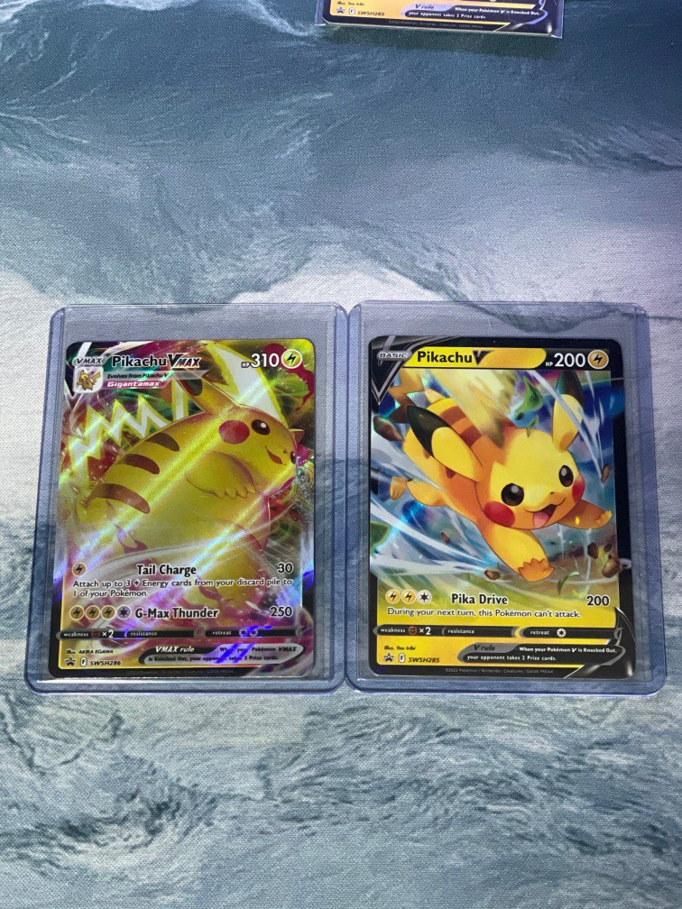 Pikachu promo set, Hobbies & Toys, Toys & Games on Carousell