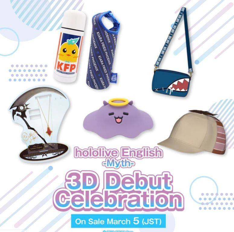 [PO till 5 Apr 2023] Hololive EN 3D Debut Merch Mori Calliope Pendant ...