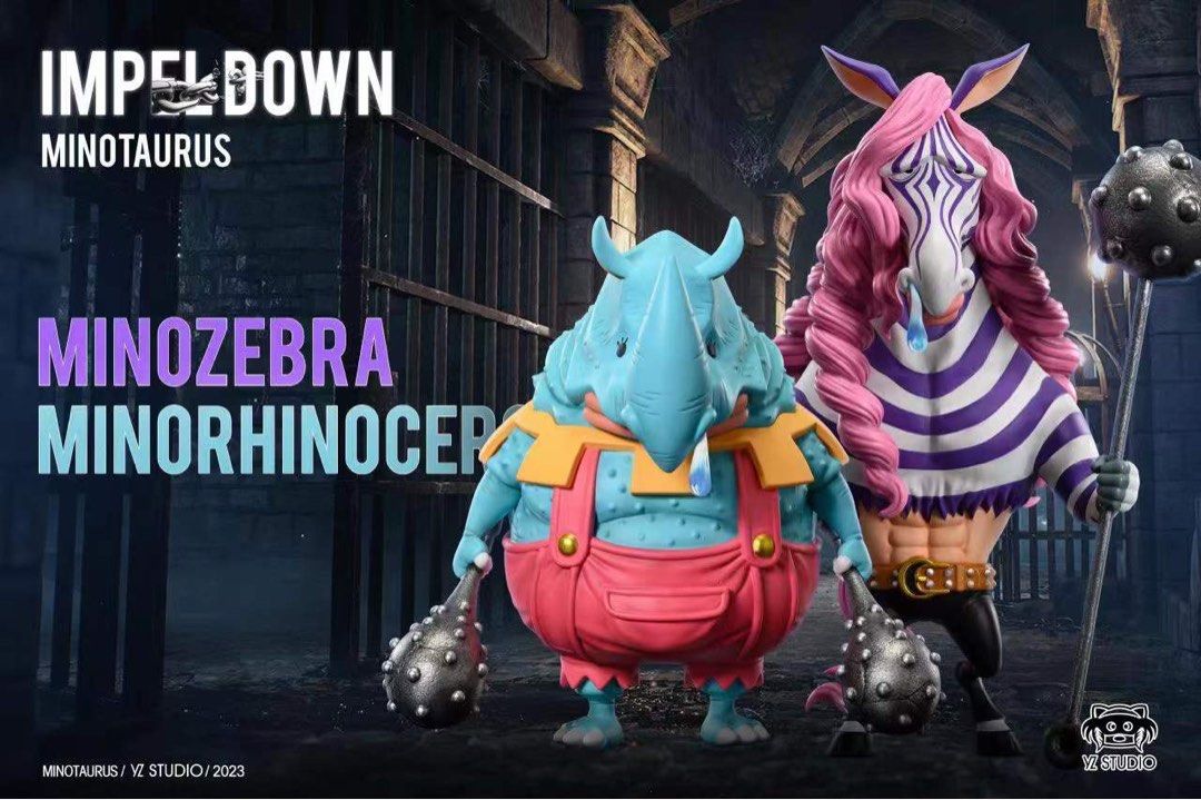[PO] One Piece|Minokoala & Minotaurus, Minorhinoceros & Minozebra ...