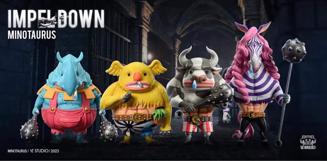 [PO] One Piece|Minokoala & Minotaurus, Minorhinoceros & Minozebra ...