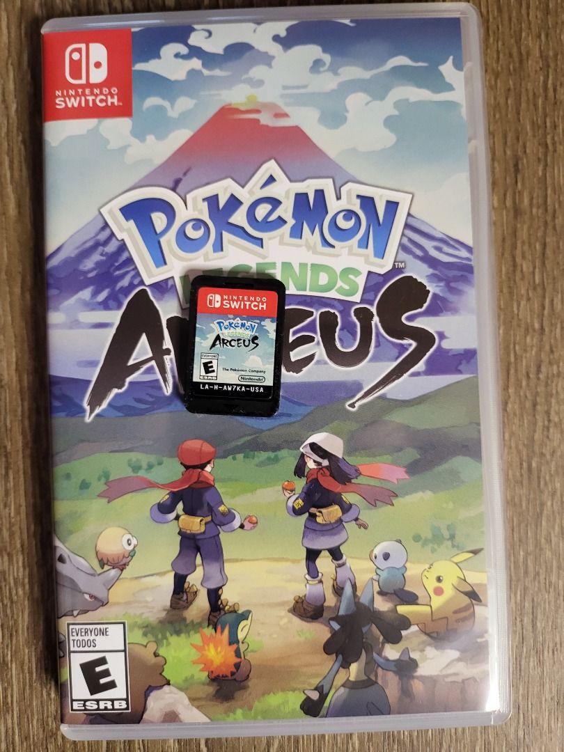 Pokemon Arceus game, Video Gaming, Video Game Consoles, Nintendo on ...