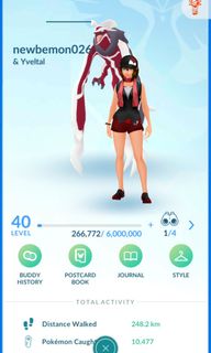 Pokemon Go Account Level 50 MAX SHINY HUNDO MEWTWO, Video Gaming ...