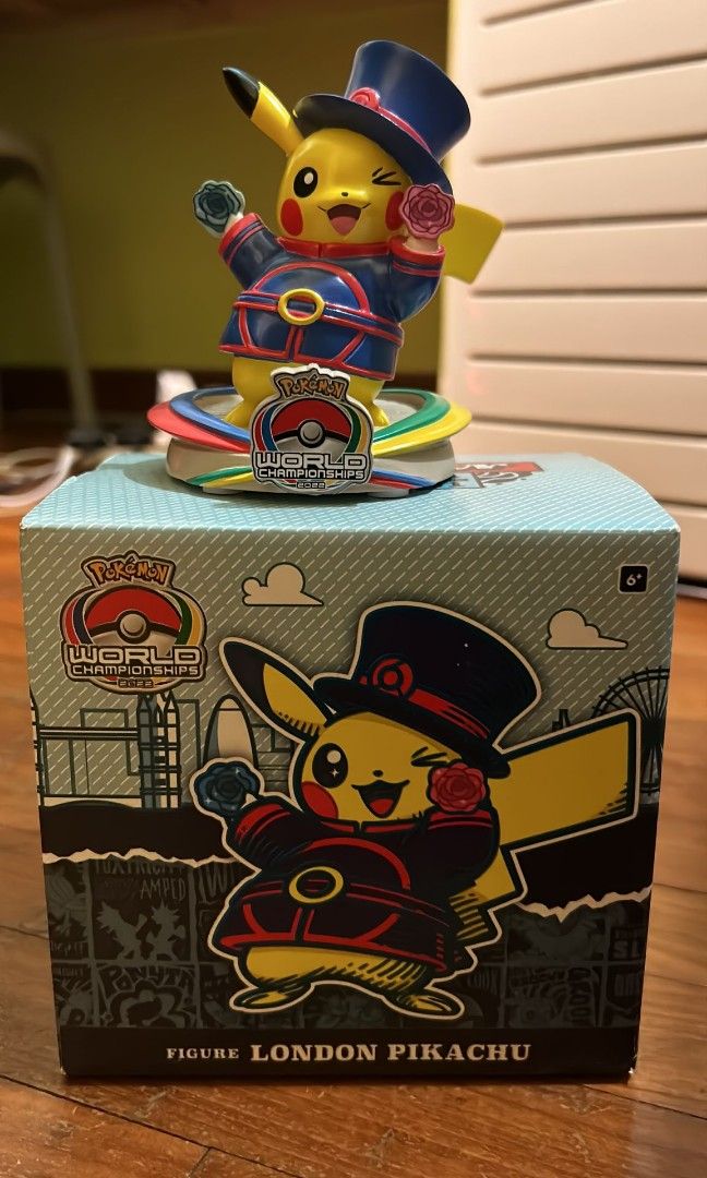 Pokemon London Pikachu figurine, Hobbies & Toys, Toys & Games on Carousell