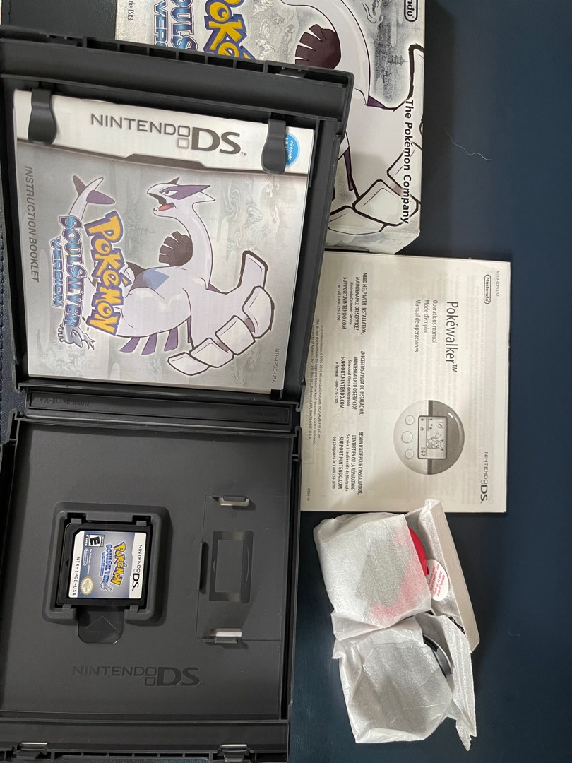 Pokemon Soul Silver (Full Set) - Untouched pokewalker with tag in ...