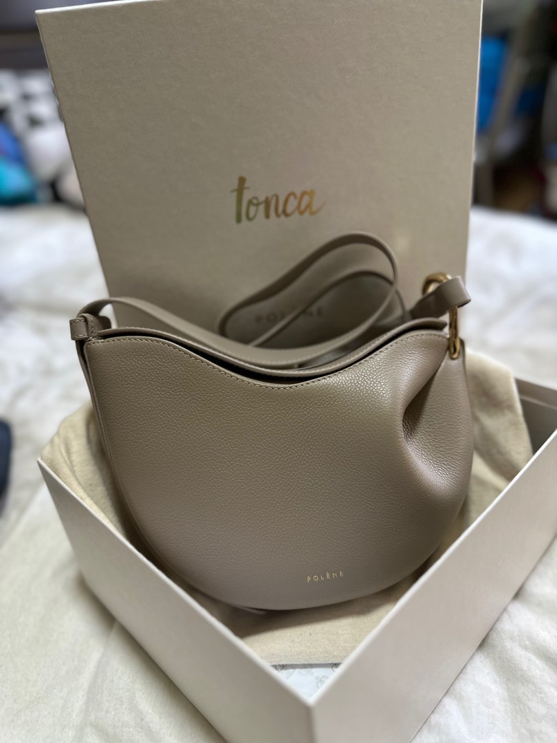 Polene Tonca in Taupe, Luxury, Bags & Wallets on Carousell