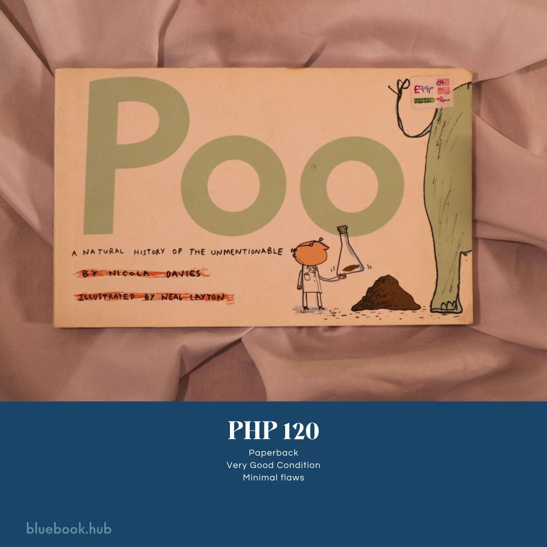 POO: A NATURAL HISTORY OF THE UNMENTIONABLE - Nicola Davies on Carousell