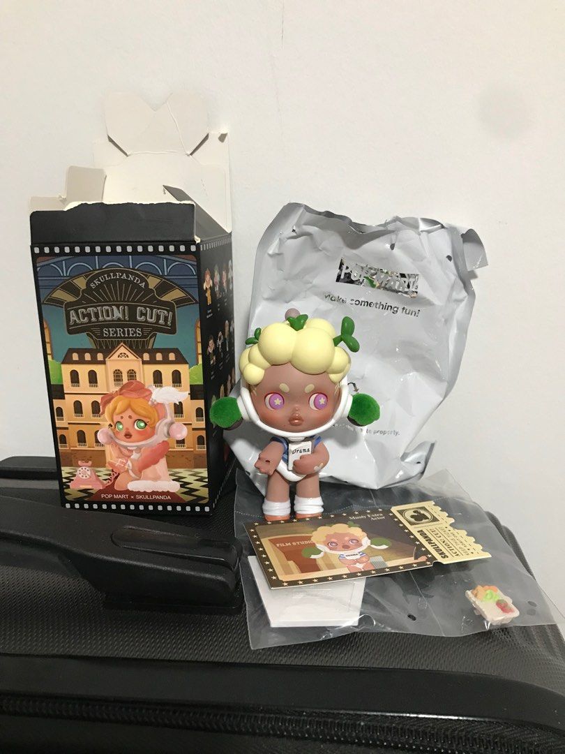 Pop Mart Action! Cut! Series Musty Extra Actor, Hobbies & Toys, Toys ...