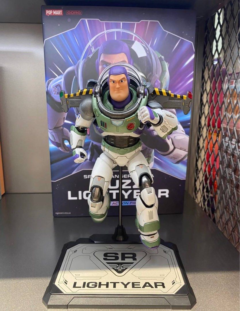 Pop Mart x Gong Studio Chogokin Space Ranger Alpha Buzz Lightyear ...