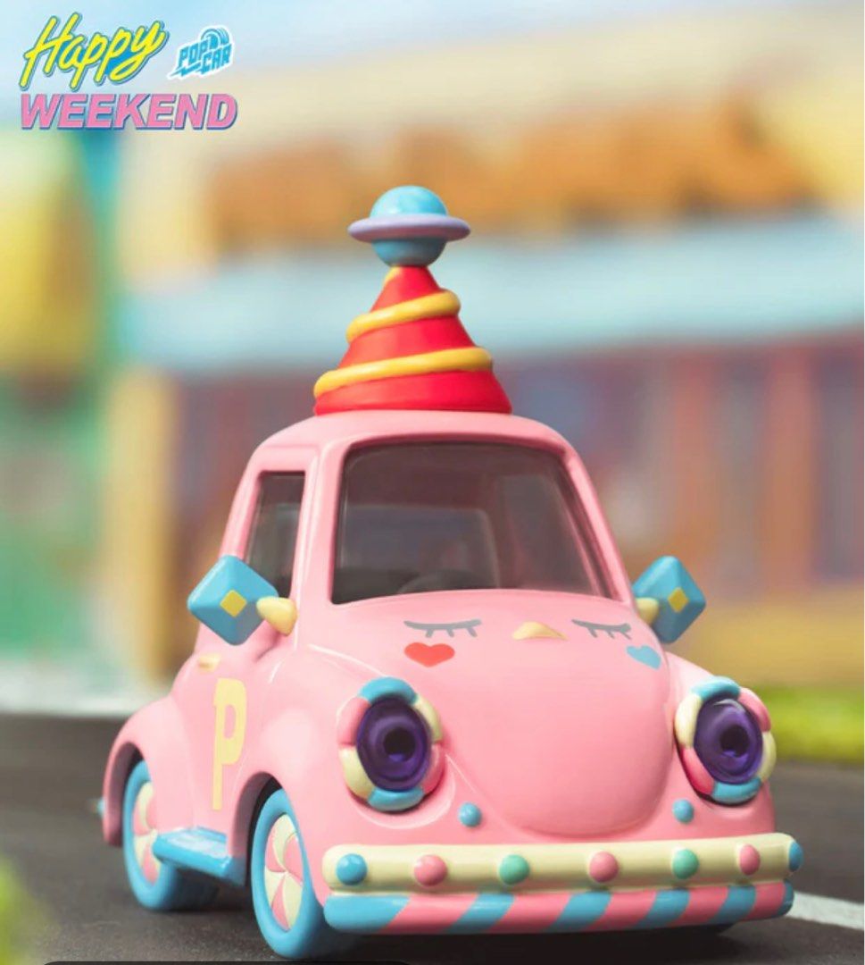 [POPMART] Happy Weekend Pop Car (Pucky), Hobbies & Toys, Toys & Games ...