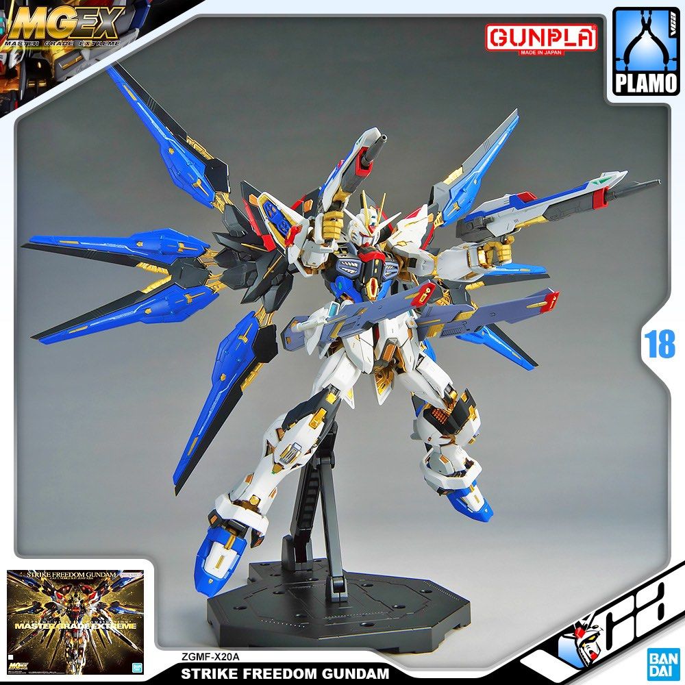 (Pre order April Closed) MGEX Strike Freedom Gundam, Hobbies & Toys ...