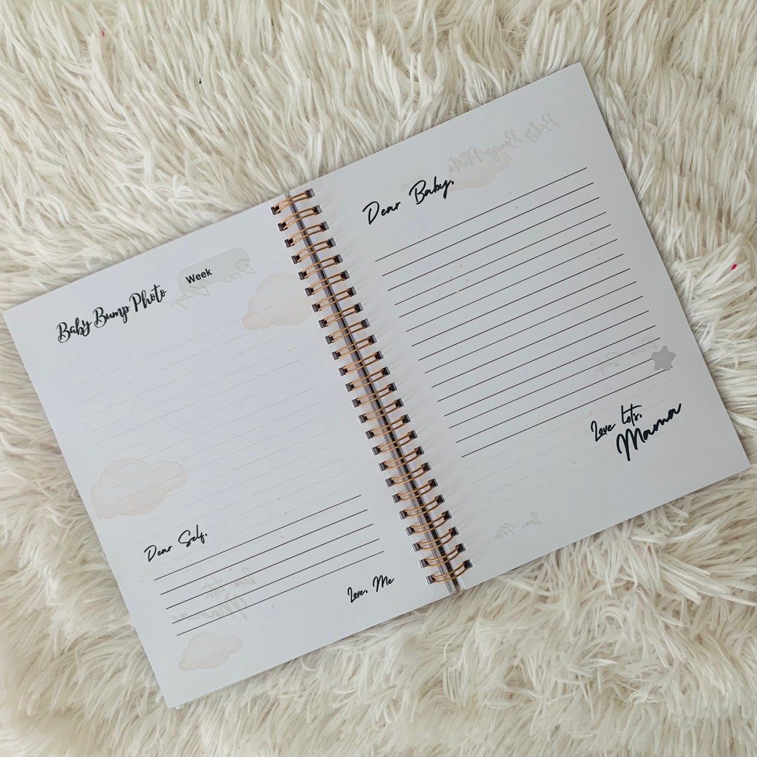 PREGNANCY JOURNAL BY ETHEREAL JOY, Hobbies & Toys, Stationary & Craft ...