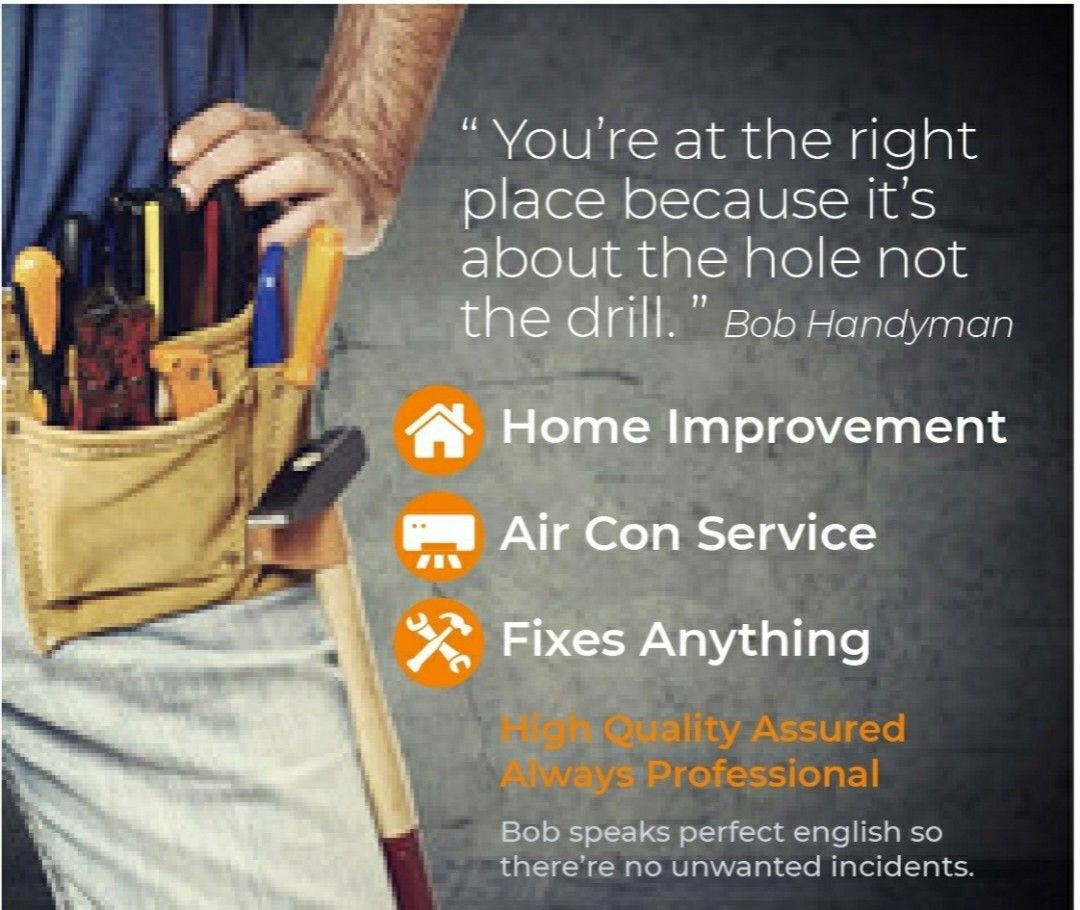 Premium HandyMan Service, Speaks Good English, Problem Solving, Clean, Tidy, Professional ...