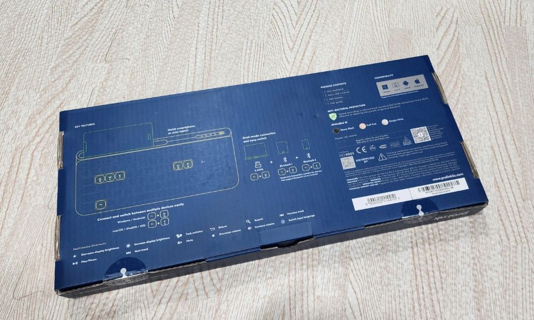 Prolink Wireless Keyboard Computers Tech Parts Accessories Computer Keyboard On Carousell