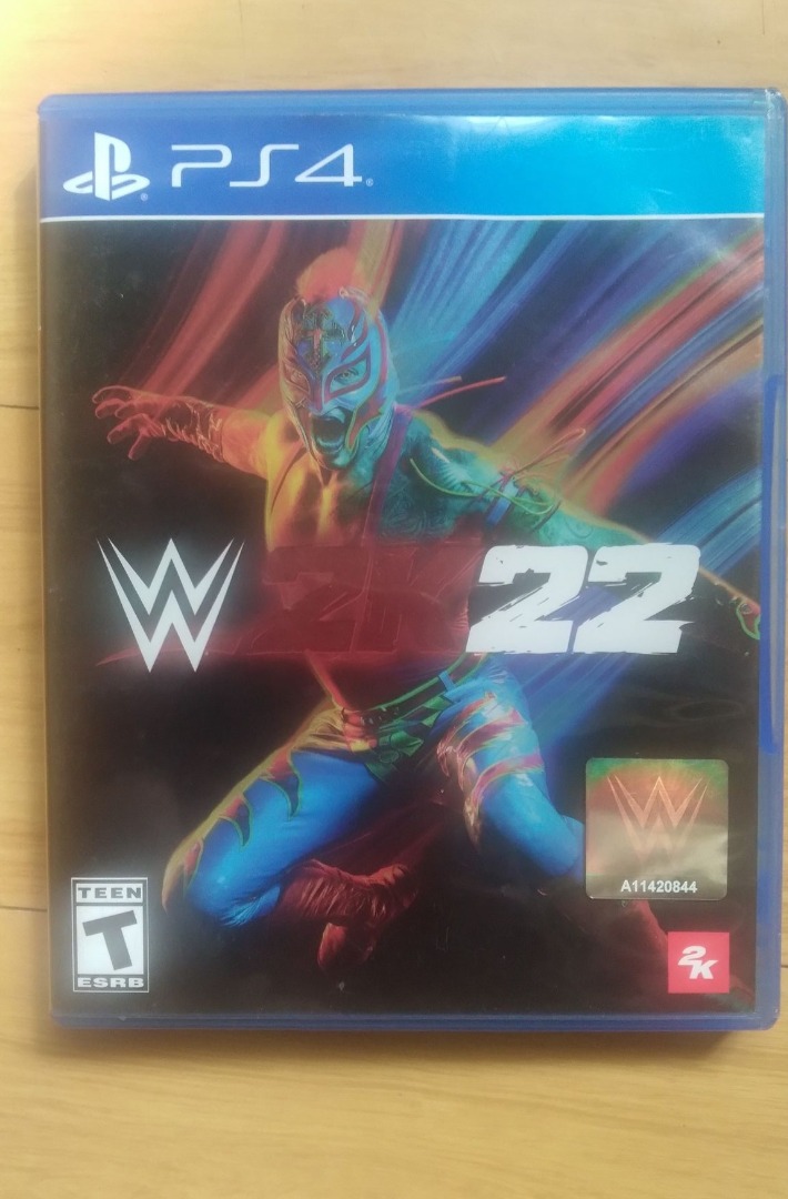 PS4 Games - WWE 2K22, Video Gaming, Video Games, PlayStation on Carousell