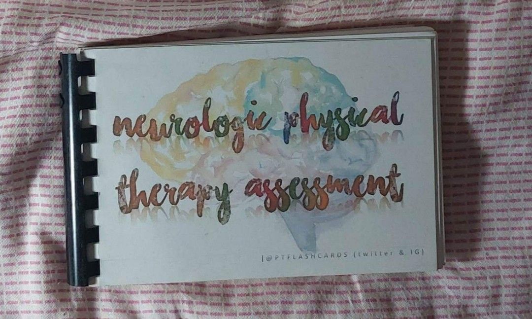 PT (Physical therapy) flashcards, Hobbies & Toys, Books & Magazines, Assessment Books on Carousell