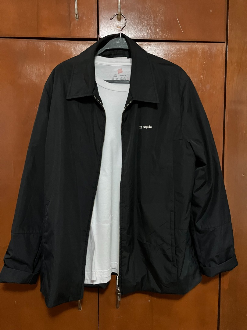 Rapido Black Work Jacket on Carousell