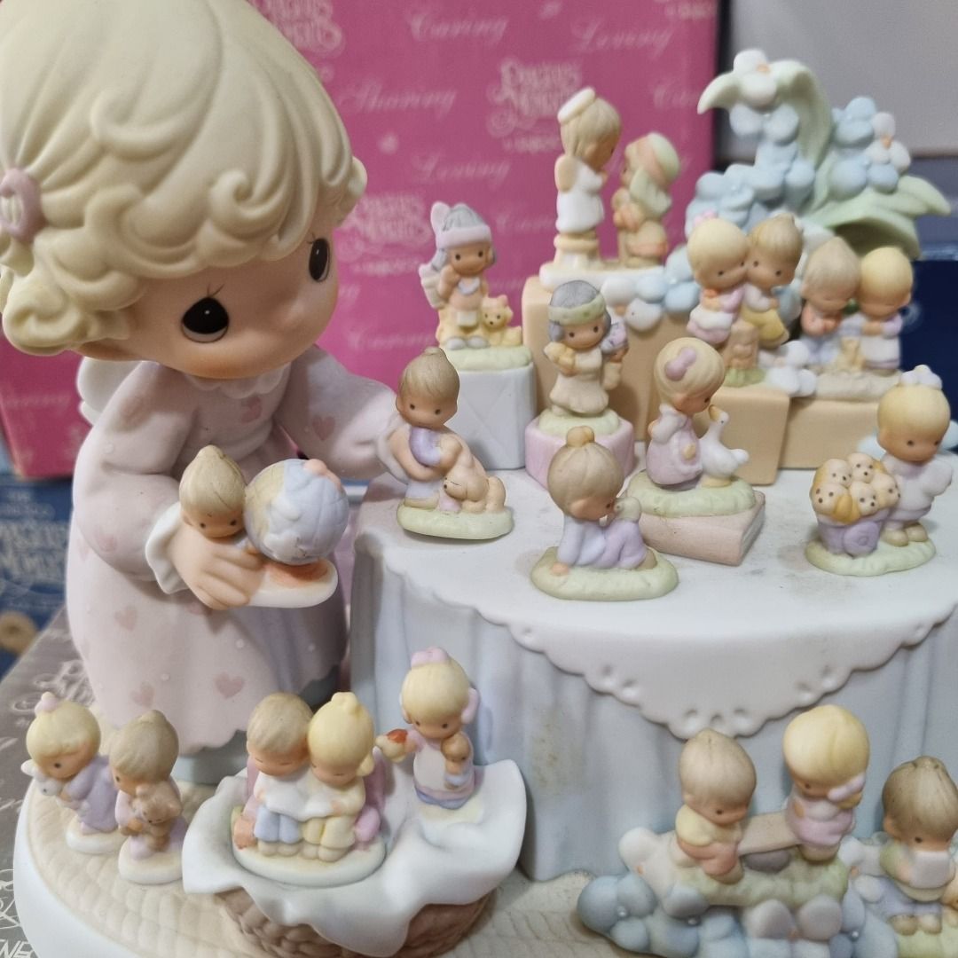 Rare Precious Moments From The Beginning #110238 Limited Edition 25th ...