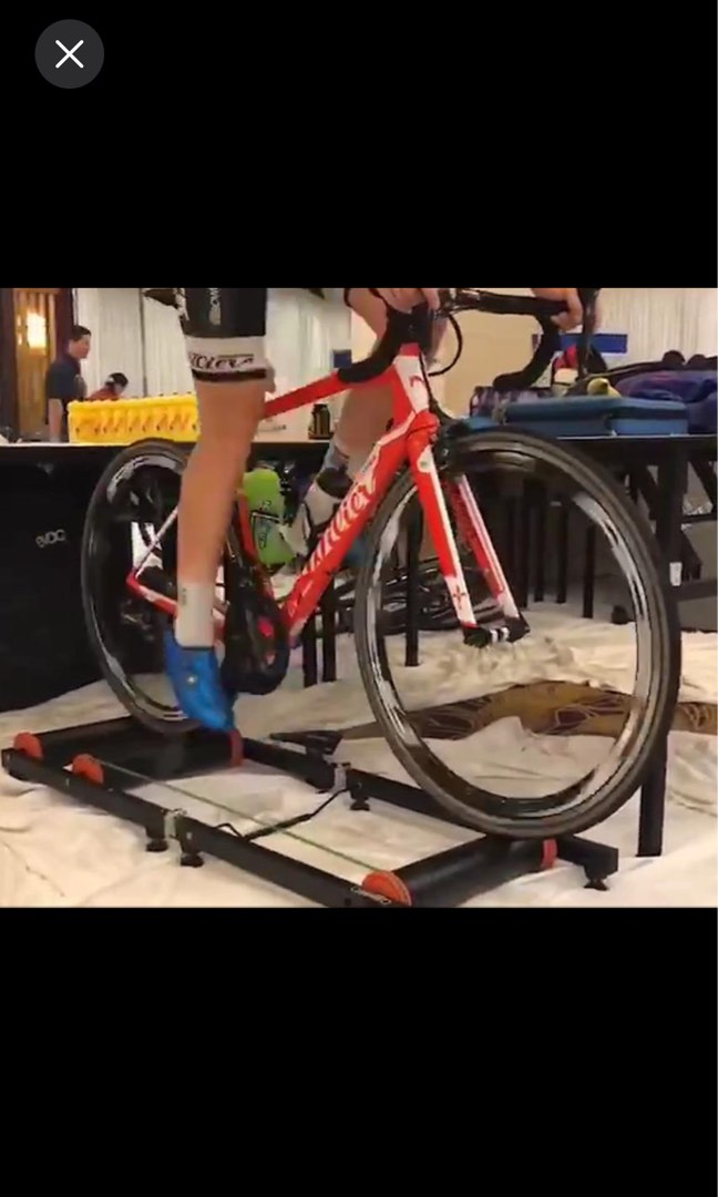 RASSINE Bicycle/Road Bike Train Treadmill for Indoor Training/Bike Trainer Road bike/MTB use ...