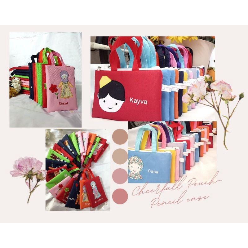 Raya Gift Custom Pouch Name Aidilfitri, Hobbies & Toys, Stationery ...