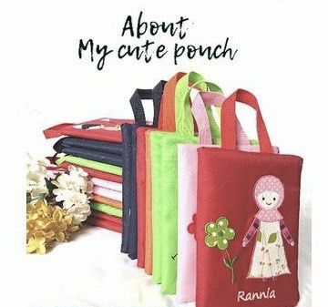 Raya Gift Custom Pouch Name Aidilfitri, Hobbies & Toys, Stationery ...
