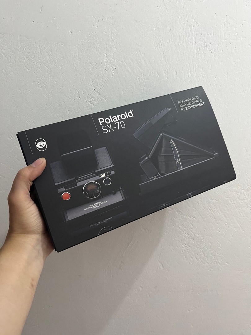 Retrospekt Polaroid SX-70 BOX [box only], Photography, Cameras on Carousell