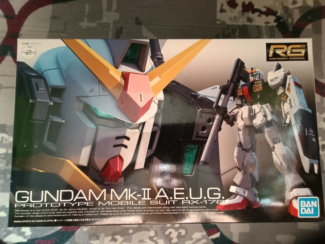 Rg gundam mk 2 aeug, Hobbies & Toys, Toys & Games on Carousell