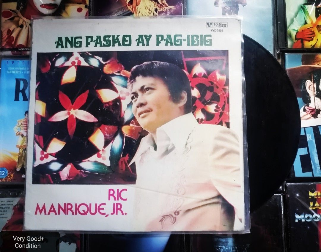 Ric Manrique Jr. Ang Pasko Ay Pag Ibig Vinyl Record Original Vinyl ...