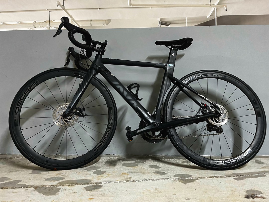 Road bike Java Siluro 3 Shimano Tiagra groupset carbon folk, Sports ...