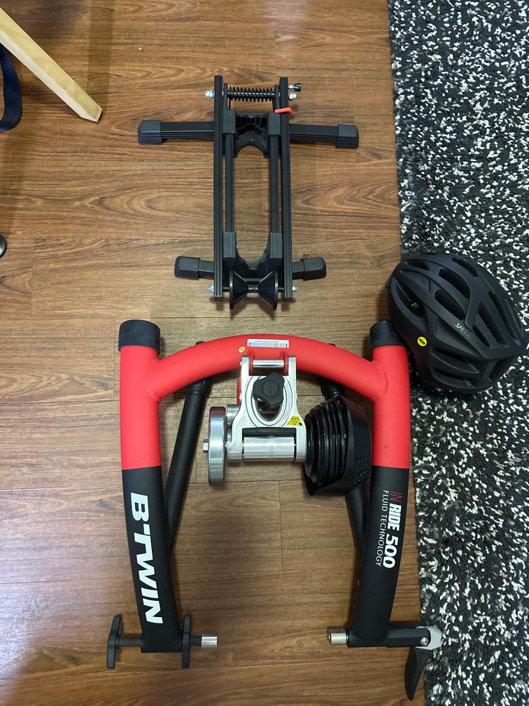 Road cycling turbo trainer, Sports Equipment, Bicycles & Parts, Parts ...