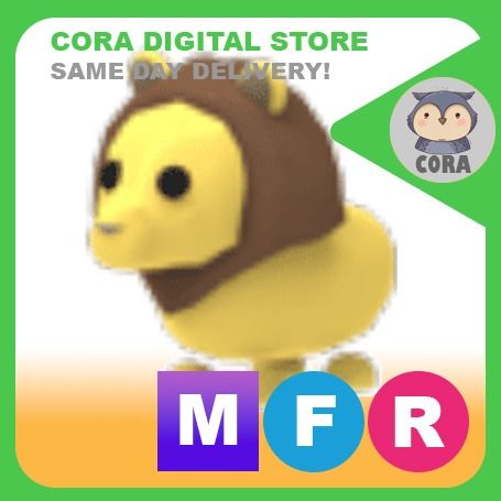 Roblox Adopt Me MFR (Mega Fly Ride) Lion, Video Gaming, Video Games ...