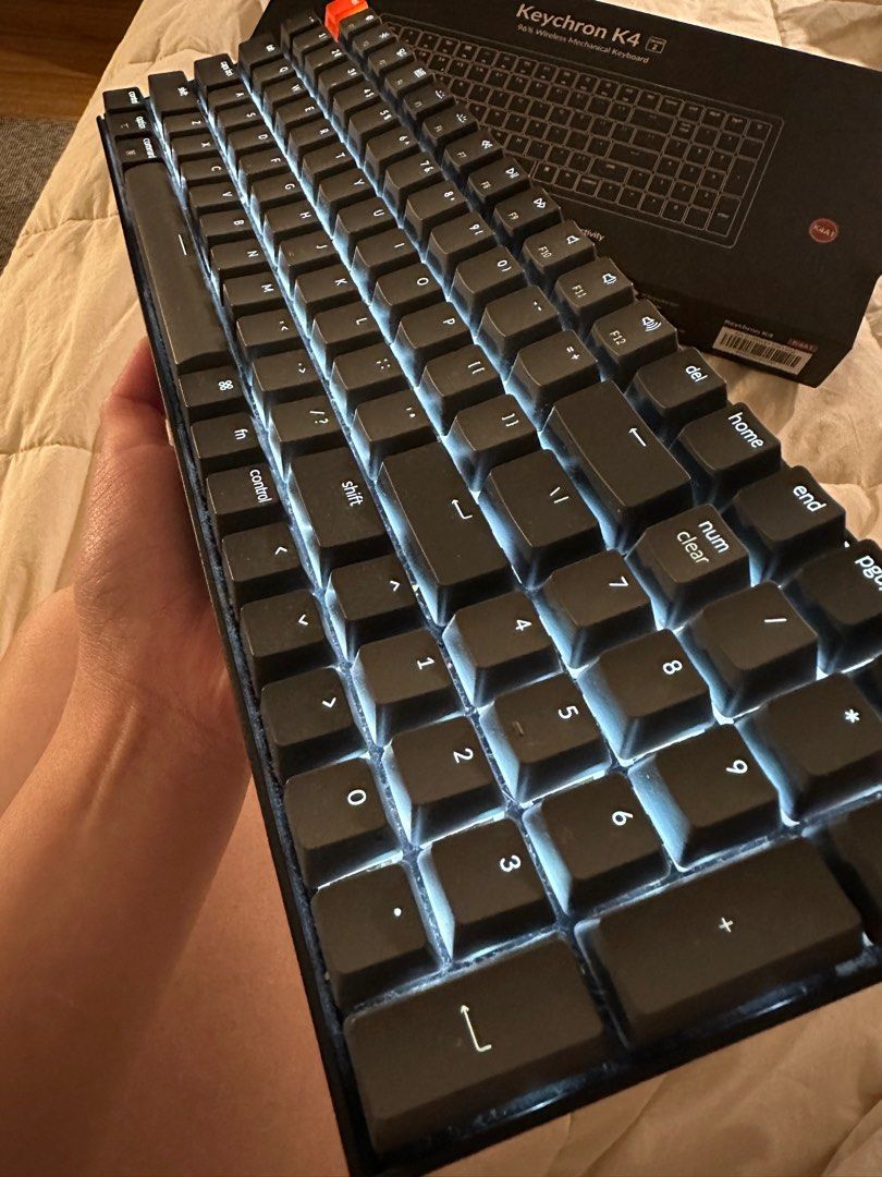 RUSH ! Keychron K4 Red Switch Wireless Keyboard, Computers & Tech ...