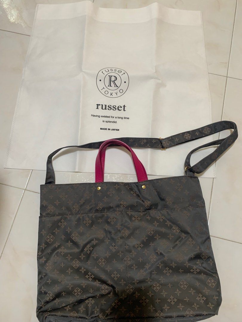 Russet Japan Tote bag, Women's Fashion, Bags & Wallets, Tote Bags on ...