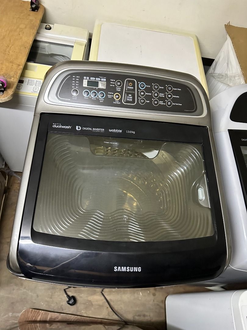 Samsung 13KG Top-Load Washing Machine WA13J5750SP (92676), TV & Home ...