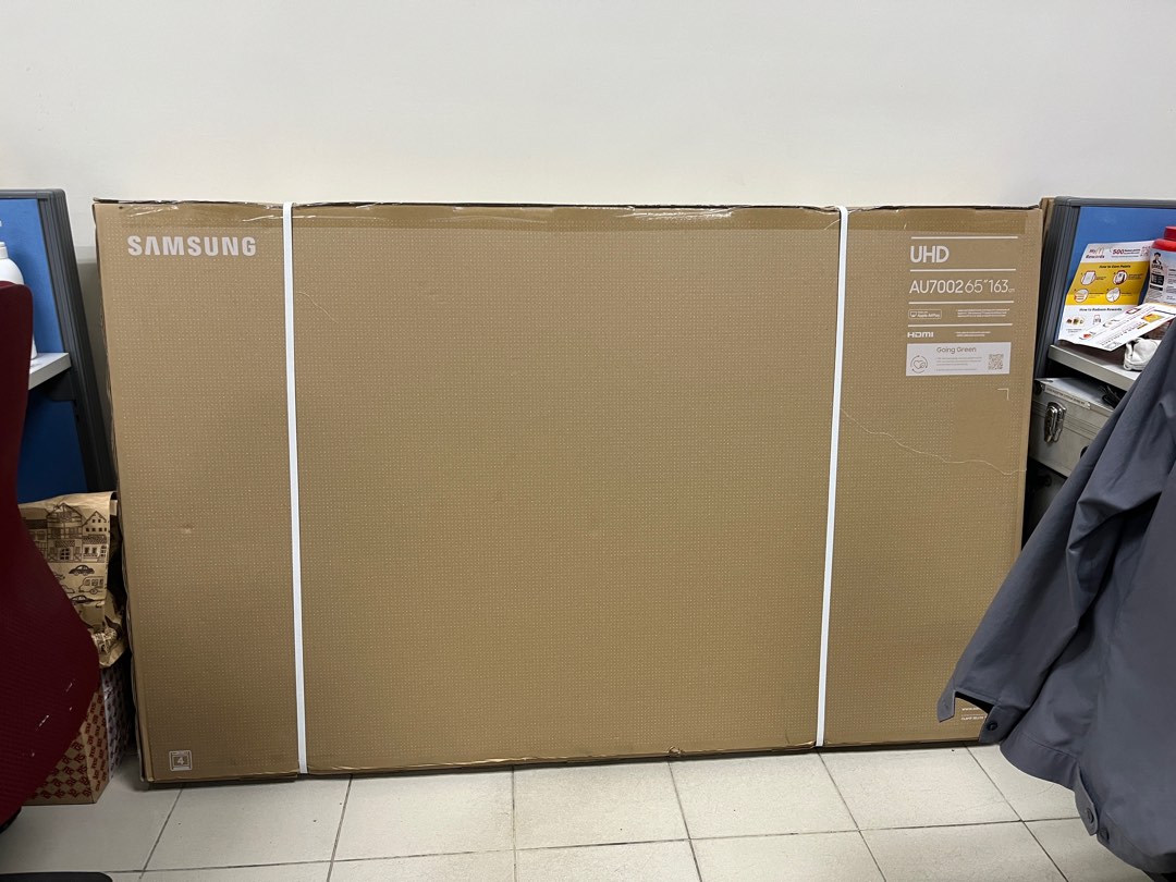 Samsung TV 65inch UHD AU7002, TV & Home Appliances, TV & Entertainment ...