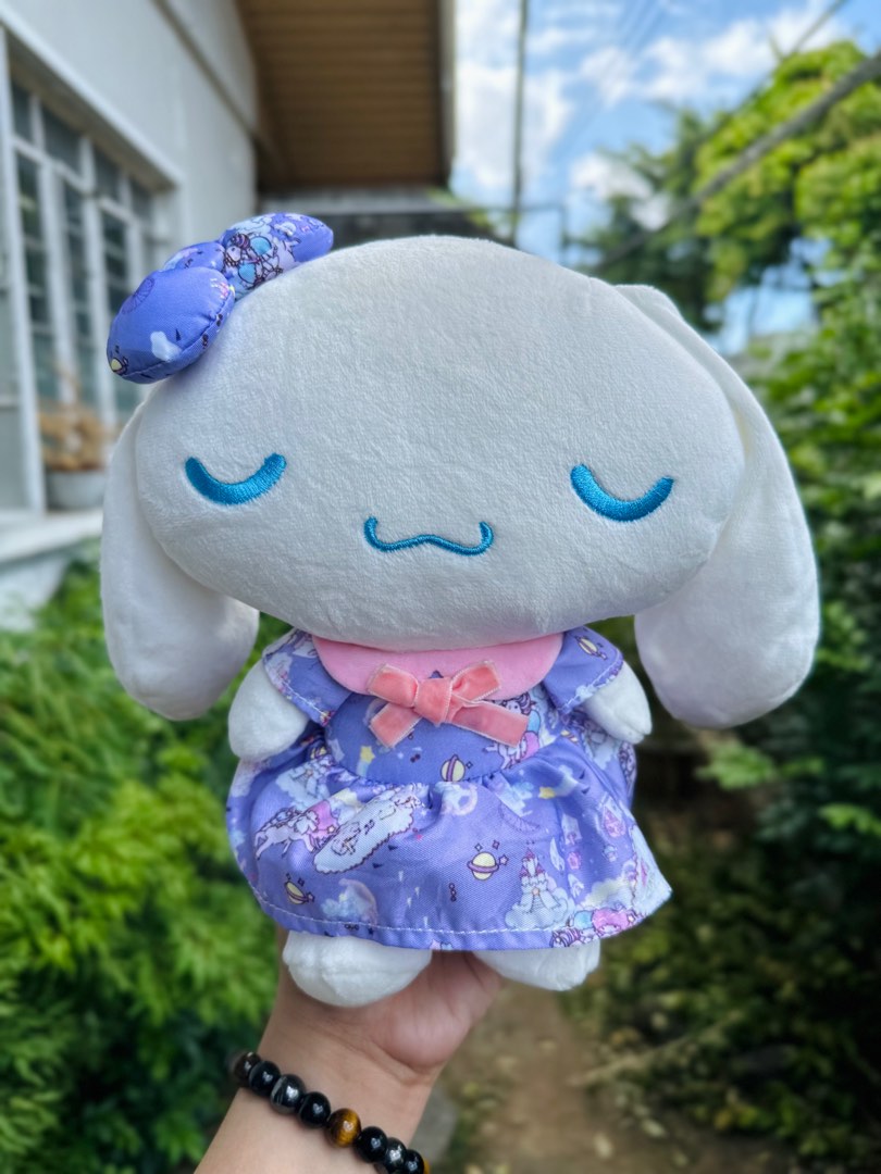 Sanrio Cinnamoroll in dress and bow plush, Hobbies & Toys, Toys & Games ...