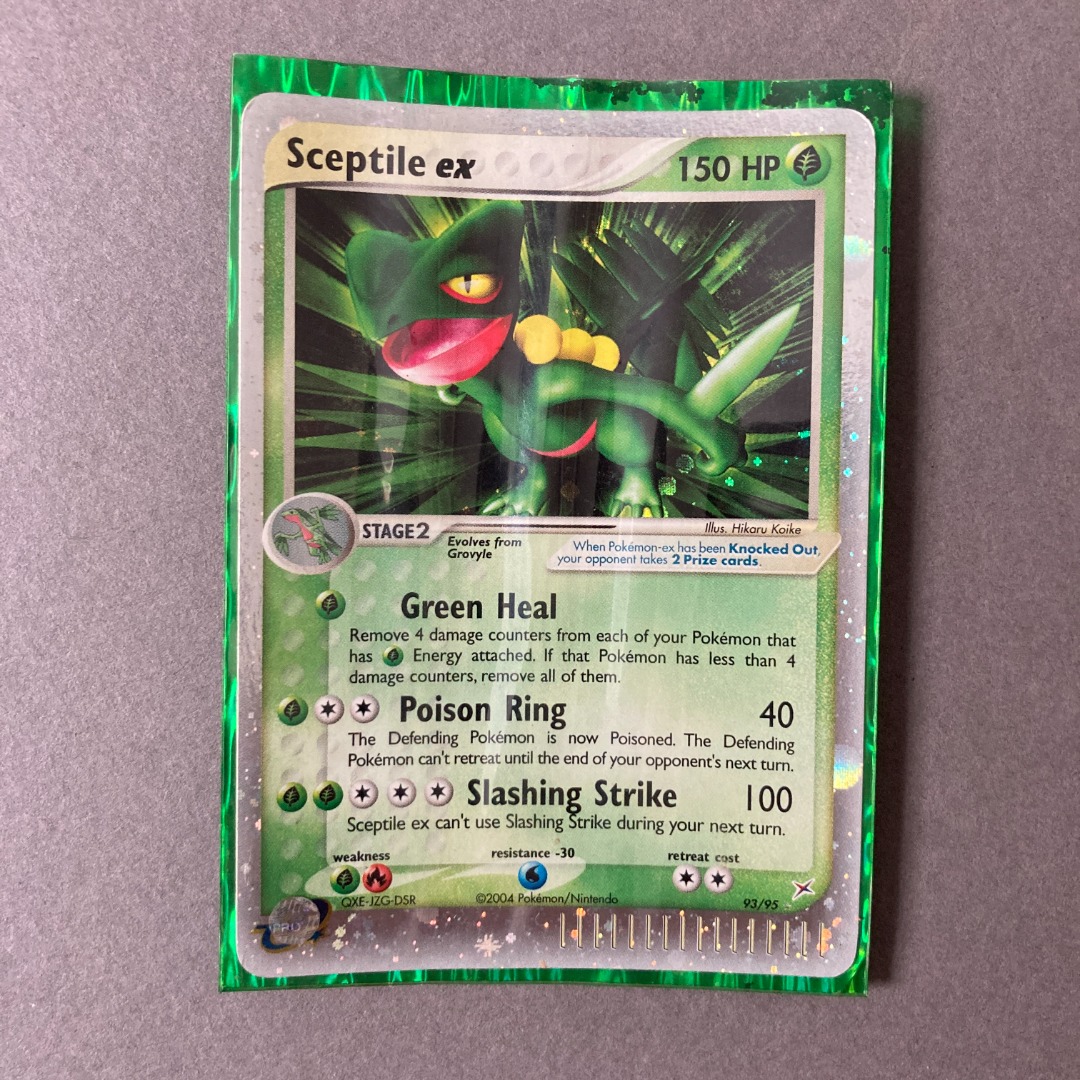 Sceptile ex Pokemon Card 2004, Hobbies & Toys, Toys & Games on Carousell