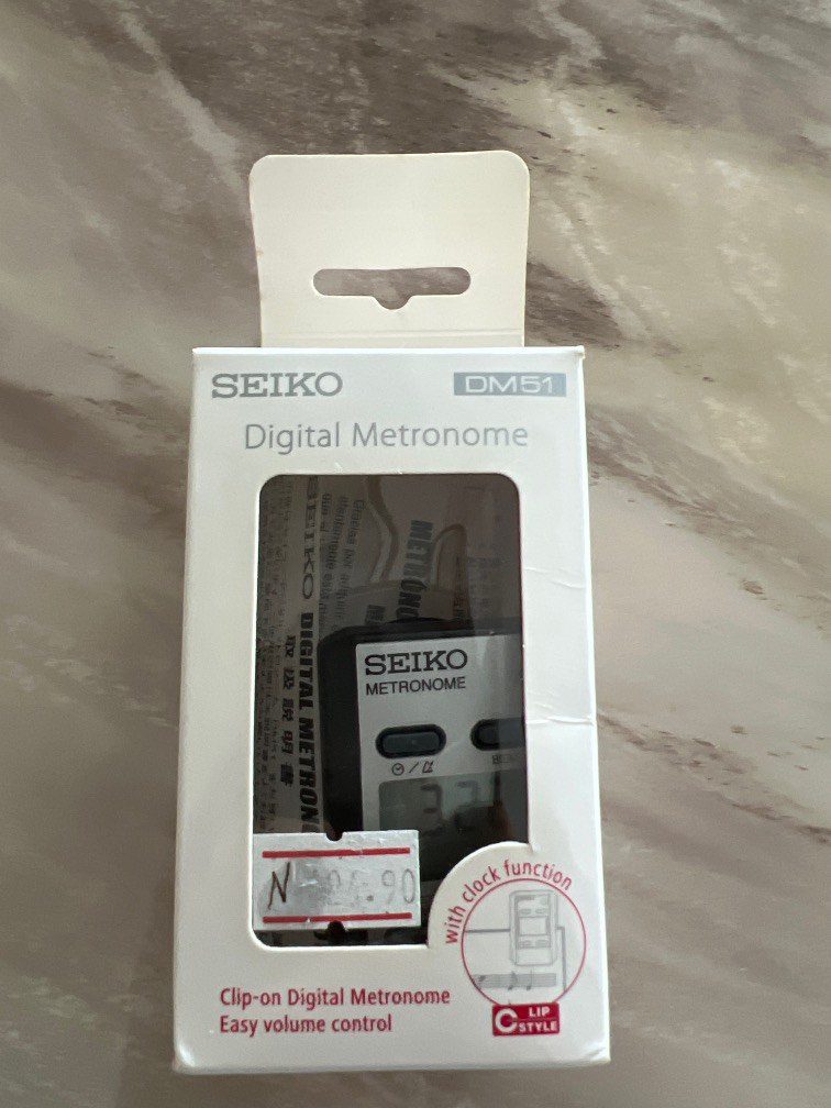 Seiko Digital Metronome, Hobbies & Toys, Music & Media, Music ...