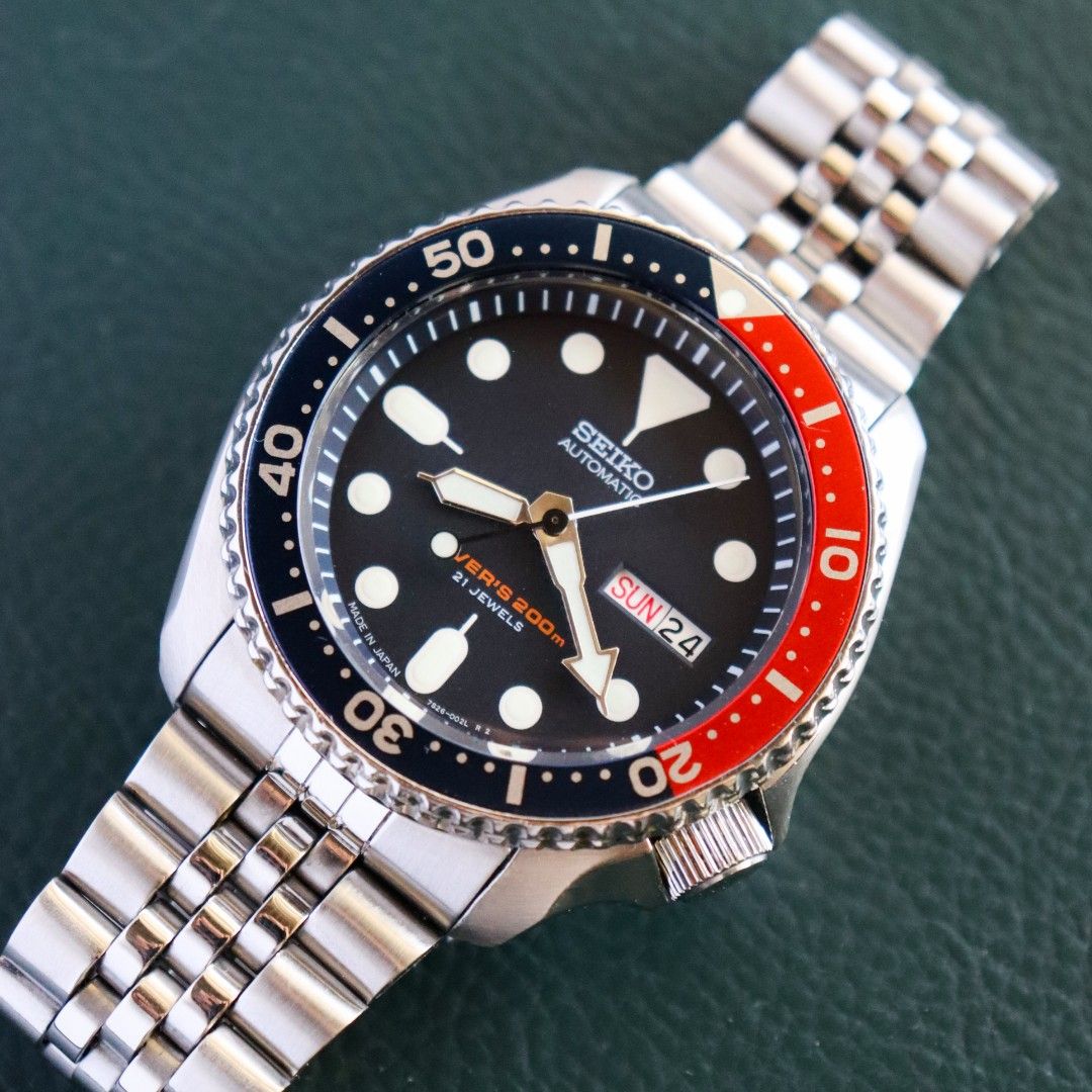 Seiko SKX SKX009J Pepsi, Men's Fashion, Watches & Accessories, Watches ...